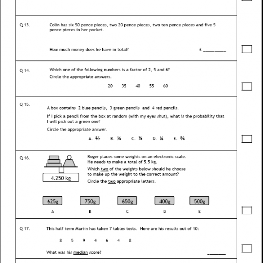 11+ Mock Tests – Busy Brains